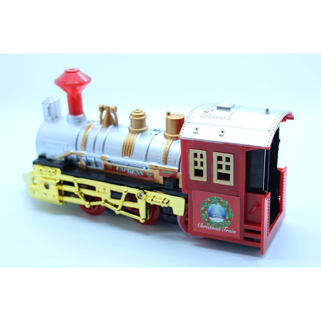 Christmas Express Train Set Battery Operated with Realistic Sound ...