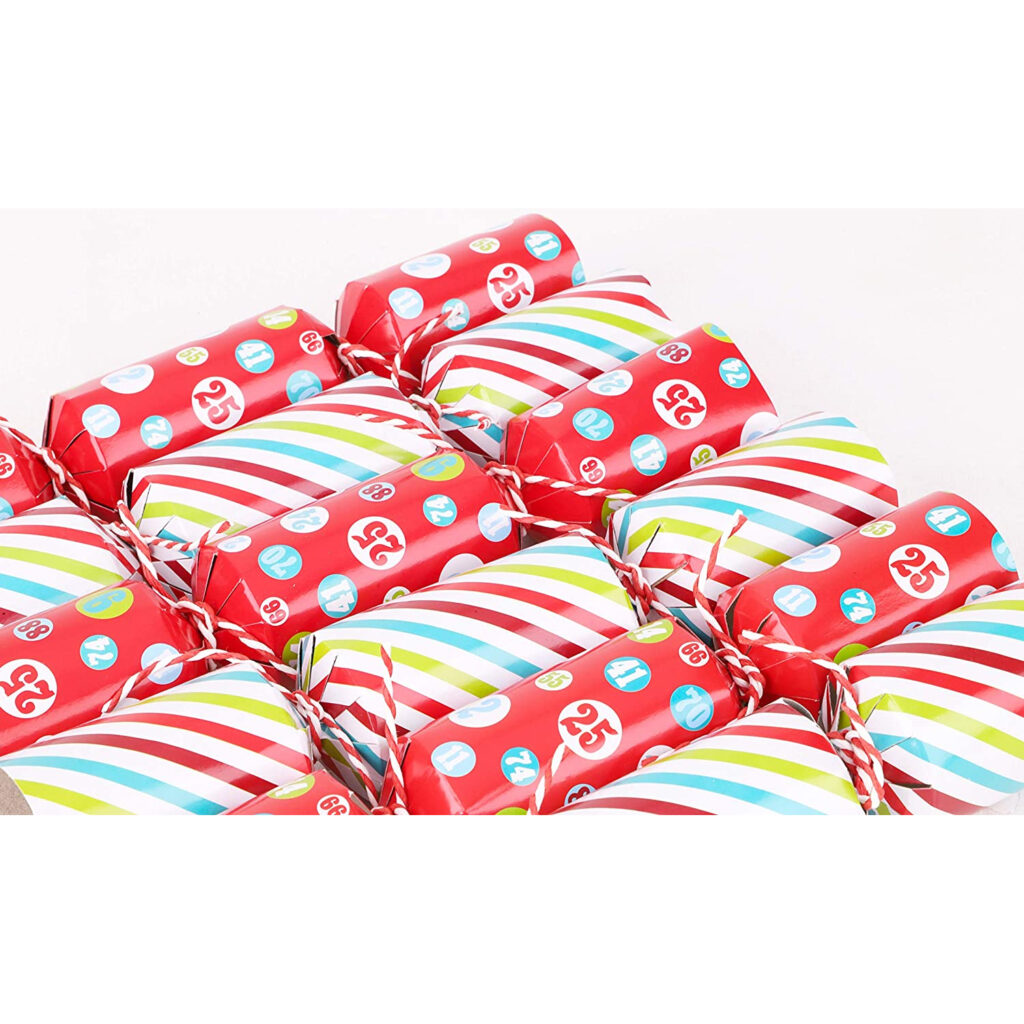 Toyland® Pack Of 6 - Bingo Game Christmas Crackers - Novelty Christmas ...